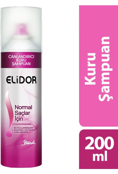 Elidor Kuru Şampuan Canlandırıcı Normal Saçlar için 200 Ml Elidor Kuru Şampuan Canlandırıcı Normal Saçlar için 200 Ml