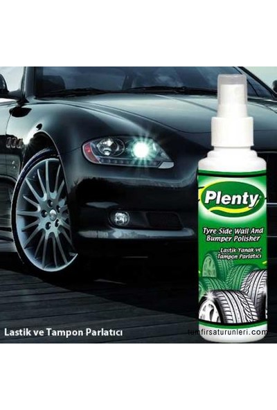 Plenty Lastik Yanak Ve Tampon Parlatıcı 170 Ml Plenty Lastik Yanak Ve Tampon Parlatıcı 170 Ml