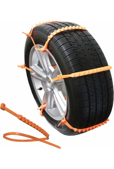 Fdm Pratik Cırt Kar Zinciri (Siyah - 10 Adet)