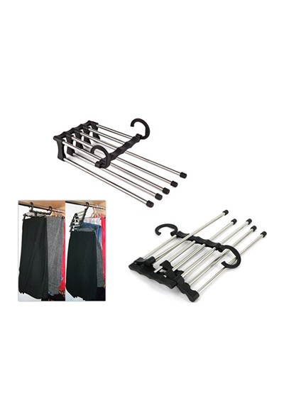 Fdm Pantolon Askılık 5 Li Hareketli Askı