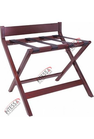 İntessa Arkalıklı Ahşap Valizlik