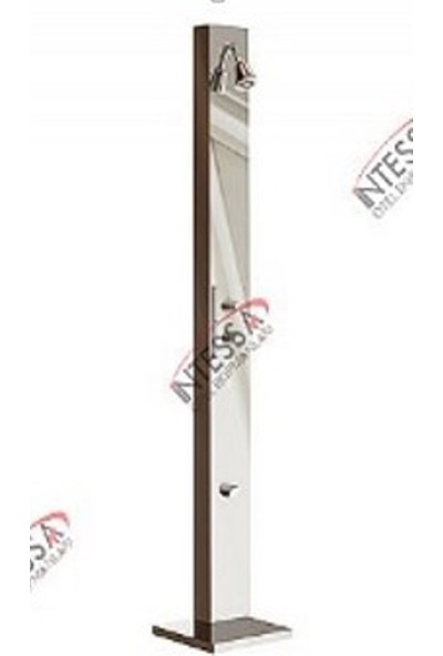 İntessa Dikdörtgen Tekli Zaman Ayarlı Duş Sistemi İntessa Dikdörtgen Tekli Zaman Ayarlı Duş Sistemi