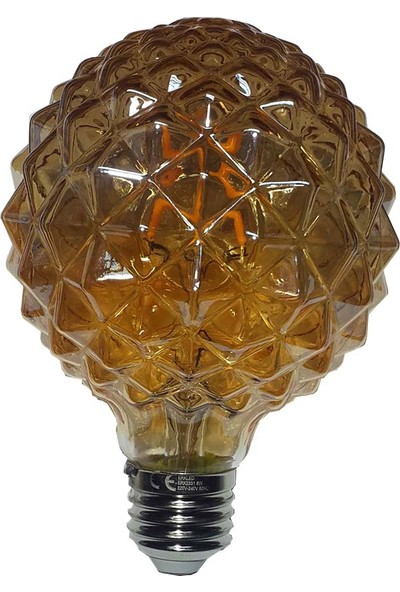 Erkled Dekoratif (Rustik) Ledli Ampul 6 W. Renk Amber/E27 Duy Erkled Dekoratif (Rustik) Ledli Ampul 6 W. Renk Amber/E27 Duy