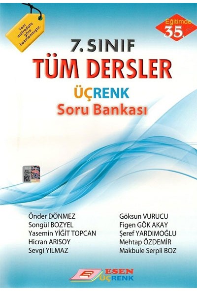 Esen Üçrenk Yayınları 7. Sınıf Tüm Dersler Soru Bankası