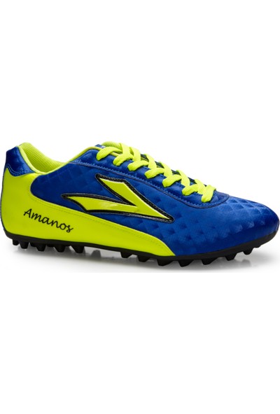 Lig Amanos Halı Saha Ayakkabısı Saks-Sarı