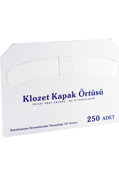 Rulopak Klozet Kapak Örtüsü 250 'Li