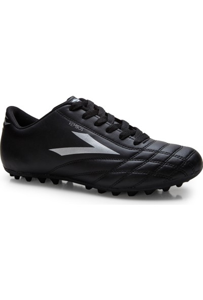 Lig Kembos Halı Saha Ayakkabısı Siyah Gümüş