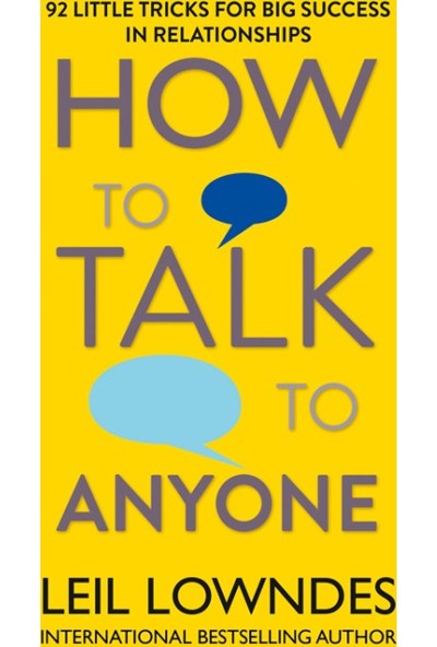 How To Talk To Anyone