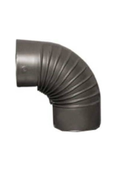 Goldmax Soba Borusu Akordion Dirsek Siyah Mat Goldmax Soba Borusu Akordion Dirsek Siyah Mat