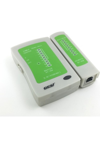 Gesi Rj45 Rj11 Cat5 Network Kablo Test Cihazı Gesi Rj45 Rj11 Cat5 Network Kablo Test Cihazı