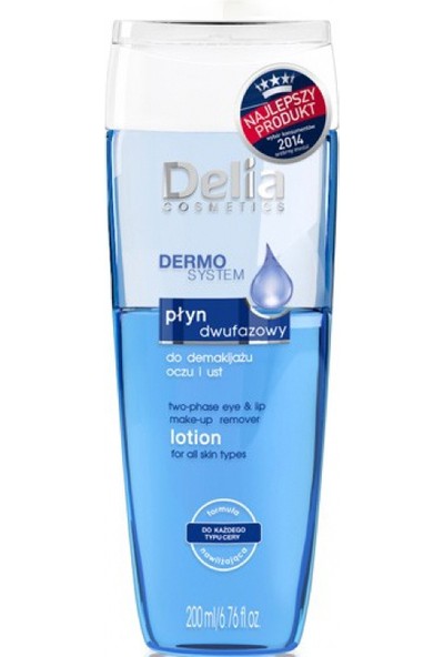 Delia Dermo System İki Fazlı Göz Ve Dudak Temizleme Losyonu 200 Ml Delia Dermo System İki Fazlı Göz Ve Dudak Temizleme Losyonu 200 Ml