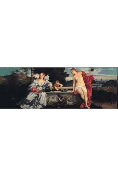 Ricordi Arte Kutsal ve Saygısız Amor Sacro E Amor Profano Tiziano Vecellio