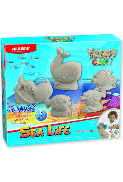 Logon 300 Gram Deniz Hayvanları Kalıplı Kinetik Kum 4620