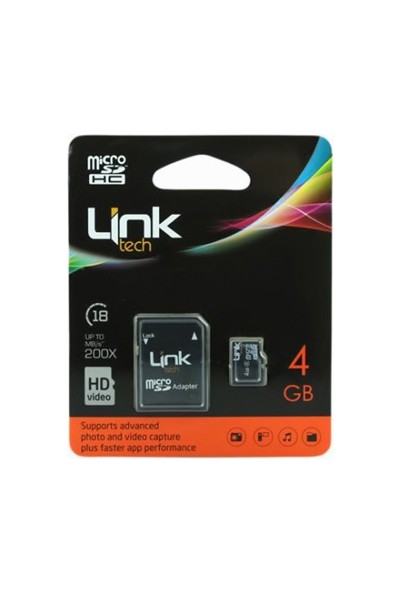 Letstur Link Tech Micro Sd Hc 4 Gb Hafıza Kartı Letstur Link Tech Micro Sd Hc 4 Gb Hafıza Kartı