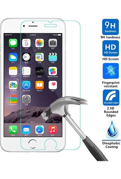 Letstur Apple iPhone 6 Plus-6S Plus Temperli Ekran Koruyucu Letstur Apple iPhone 6 Plus-6S Plus Temperli Ekran Koruyucu