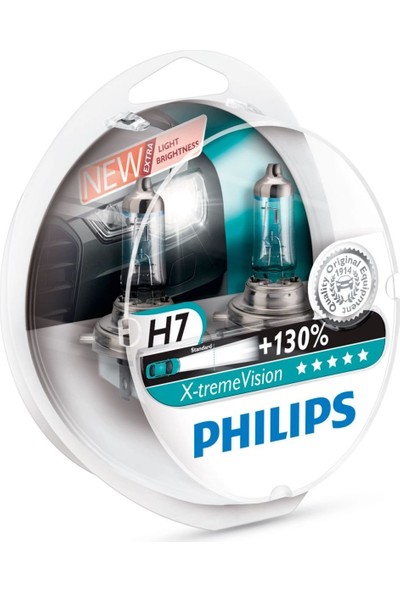 Philips H7 Model Xtreme Vision % 130 Fazla Işık Veren Far Ampül Seti 422945 Philips H7 Model Xtreme Vision % 130 Fazla Işık Veren Far Ampül Seti 422945