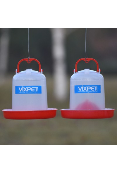 Vixpet Civciv Yemlik ve Suluk Takımı CS 1,5 kg Vixpet Civciv Yemlik ve Suluk Takımı CS 1,5 kg
