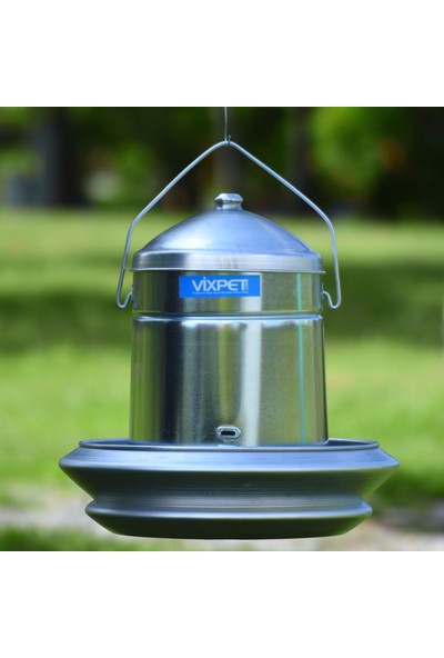 Vixpet Tavuk Yemliği Metal 12 kg Derin Tablalı Vixpet Tavuk Yemliği Metal 12 kg Derin Tablalı