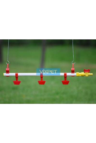 Vixpet Nipel Sulama Sistemi 60 cm 3 Yaylı Çanak ve Askı Aparatı Vixpet Nipel Sulama Sistemi 60 cm 3 Yaylı Çanak ve Askı Aparatı