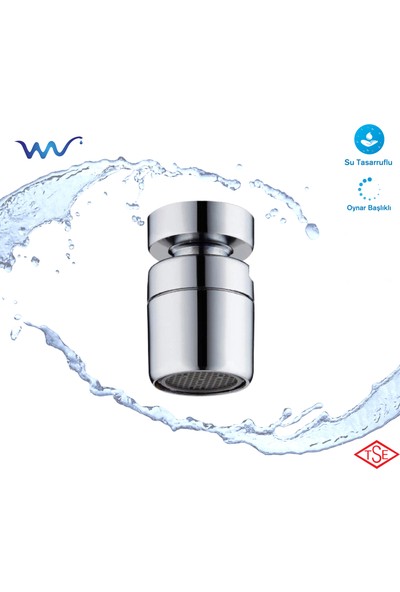 Wusluk Oynar Başlıklı Perlatör (Dişi) Wusluk Oynar Başlıklı Perlatör (Dişi)