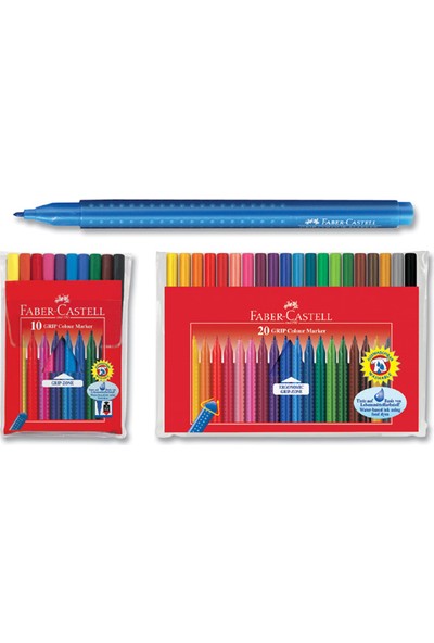 Faber-Castell 20 Renk Keçeli Kalem Fiesta