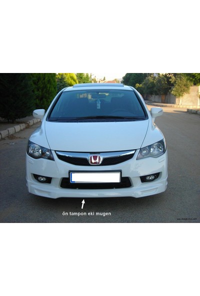 Mugen Xt Honda Civic Fd6 2009- Sonrası Ön Tampon Eki Mugen Xt Honda Civic Fd6 2009- Sonrası Ön Tampon Eki