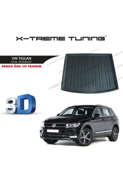 Xt Vw Tiguan Bagaj Havuzu 3D Tasarım