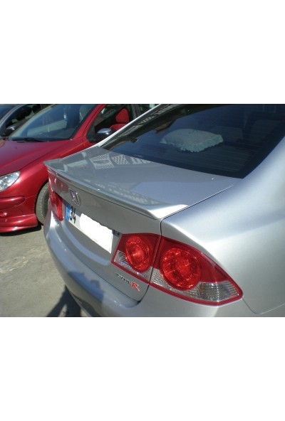 Xt Honda Civic 2006- Sonrası Bagaj Üstü Spoiler Xt Honda Civic 2006- Sonrası Bagaj Üstü Spoiler