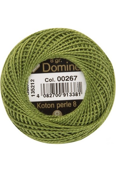 Coats Domino Koton Perle No:8 Nakış İpi 00267 Coats Domino Koton Perle No:8 Nakış İpi 00267