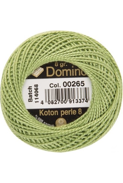 Coats Domino Koton Perle No:8 Nakış İpi 00265 Coats Domino Koton Perle No:8 Nakış İpi 00265