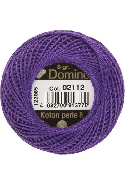 Coats Domino Koton Perle No:8 Nakış İpi 02112 Coats Domino Koton Perle No:8 Nakış İpi 02112