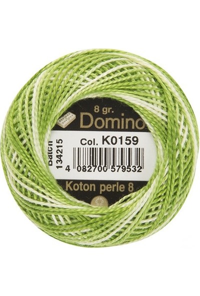 Coats Domino Koton Perle No:8 Nakış İpi K0159 Coats Domino Koton Perle No:8 Nakış İpi K0159