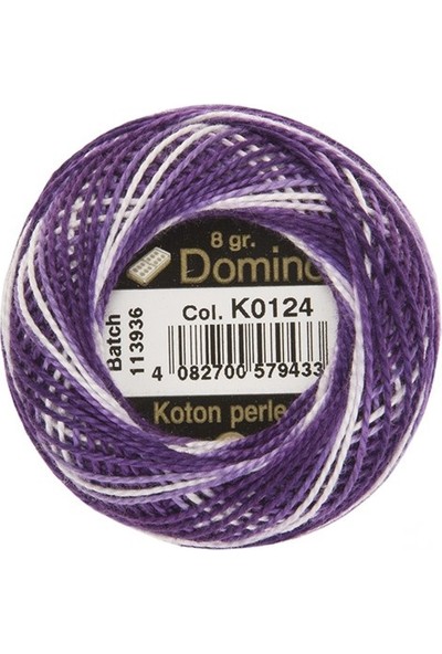 Coats Domino Koton Perle No:8 Nakış İpi K0124 Coats Domino Koton Perle No:8 Nakış İpi K0124