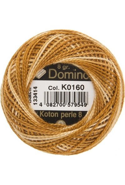 Coats Domino Koton Perle No:8 Nakış İpi K0160 Coats Domino Koton Perle No:8 Nakış İpi K0160
