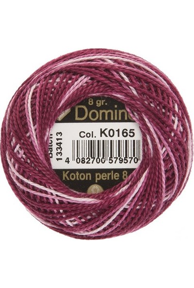 Coats Domino Koton Perle No:8 Nakış İpi K0165 Coats Domino Koton Perle No:8 Nakış İpi K0165