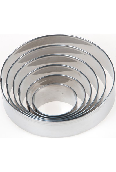 Elitparti Yuvarlak Metal Volovan Düz