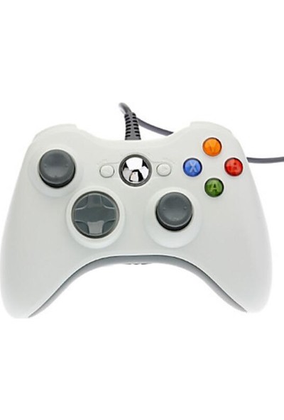 Microsoft Xbox 360 Common Controller Win Kablolu Uzaktan Kumanda (Hem Pc Hemde Xbox 360 Uyumlu) Beyaz Microsoft Xbox 360 Common Controller Win Kablolu Uzaktan Kumanda (Hem Pc Hemde Xbox 360 Uyumlu) Beyaz