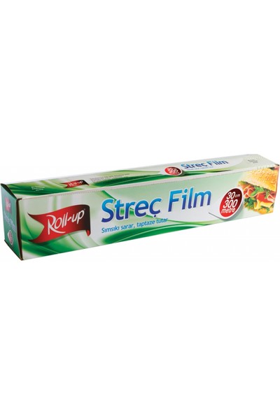 Roll Up Roll Up Streç Film 30X300 Mt (4 Kutu)