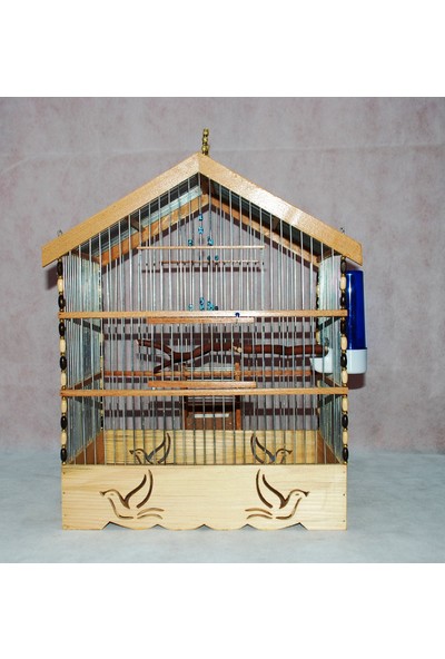 Naturbird fin çatı ahşap kafes