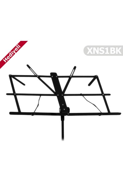 Extreme Nota Sehpası Portatif Xns1Bk Siyah ( Taşıma Kılıfı Hediyeli )