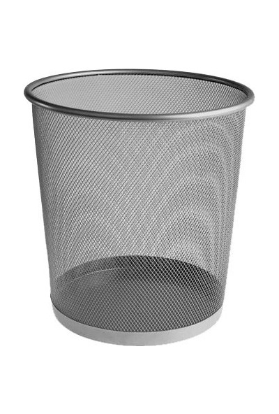 Bigpoint 410 Metal Perfore Çöp Kovası Renk - Gümüş Bigpoint 410 Metal Perfore Çöp Kovası Renk - Gümüş