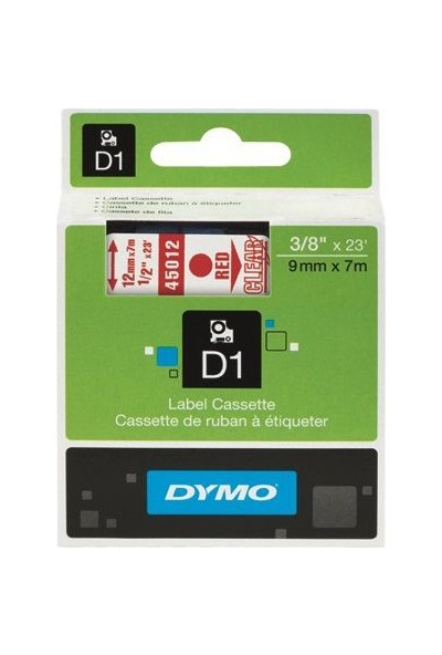 Dymo D1 Yedek Şerit 9 Mm x 7 Mt Renk - Sarı - Siyah Dymo D1 Yedek Şerit 9 Mm x 7 Mt Renk - Sarı - Siyah