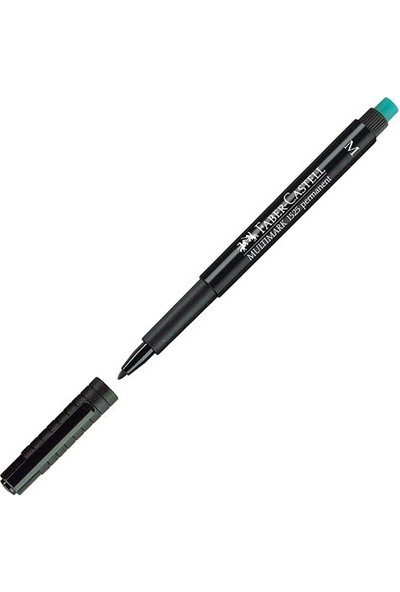 Faber-Castell 1525 Permanent Kalem (M) Renk - Siyah Faber-Castell 1525 Permanent Kalem (M) Renk - Siyah
