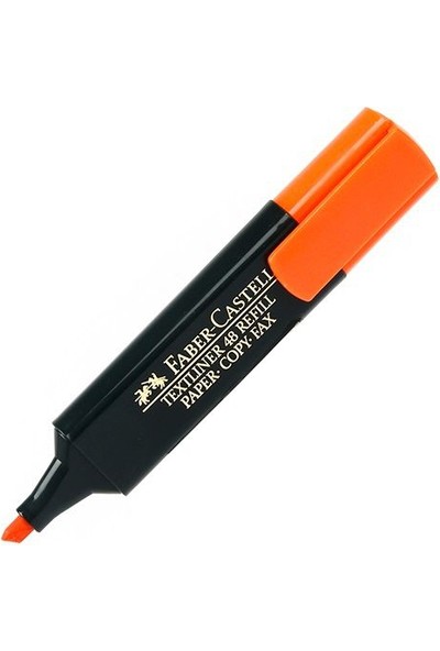 Faber-Castell Fosforlu Kalem Renk - Turuncu Faber-Castell Fosforlu Kalem Renk - Turuncu