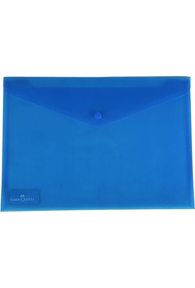 Faber-Castell Çıtçıtlı Dosya 5394 Renk - Mavi