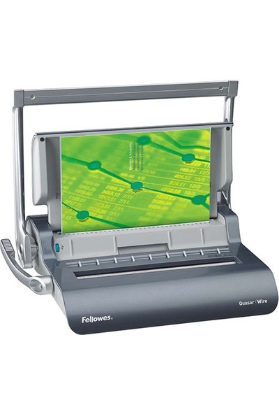 Fellowes 7412 Quasar Tel Spiral Ciltleme Makinesi Manuel