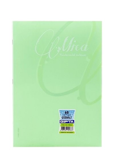 Gıpta 1704 Mica A4 60 Yaprak Çizgili Defter Gıpta 1704 Mica A4 60 Yaprak Çizgili Defter