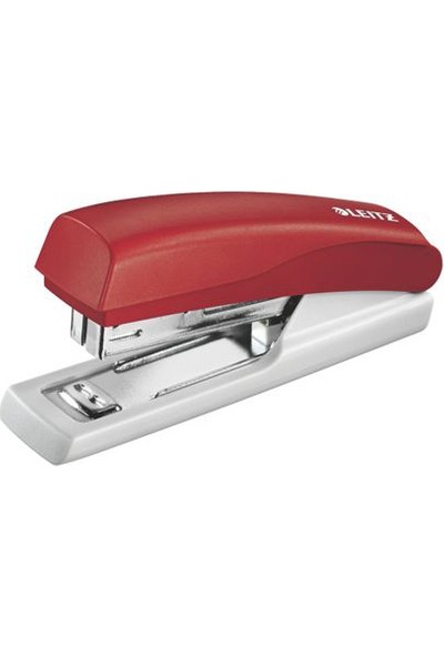 Leitz Küçük Zımba Makinesi - 10 Sayfa (5517) Renk - Kırmızı