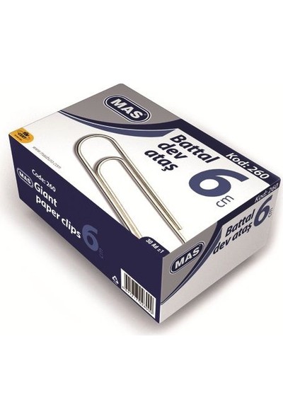 Mas 260 Battal Tip Dev Ataş 6 Cm