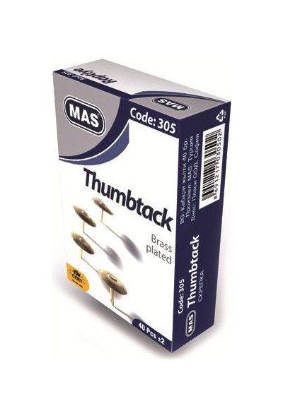 Mas 305 Raptiye Sarı Pirinç Kaplı